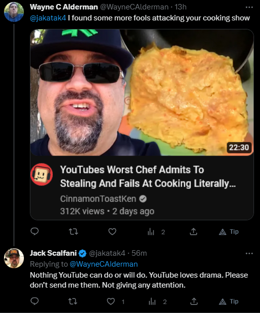 Critics - The Cooking with Jack Wiki